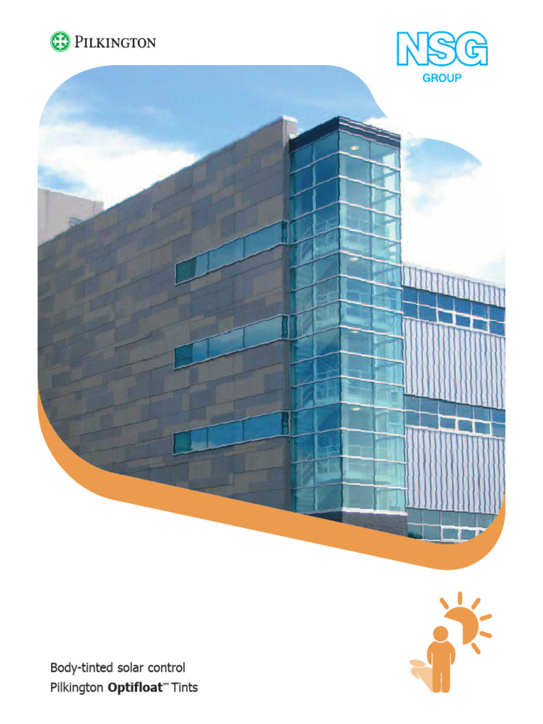 Pilkington Optifloat Tints Brochure | PDF | Glasses | Materials