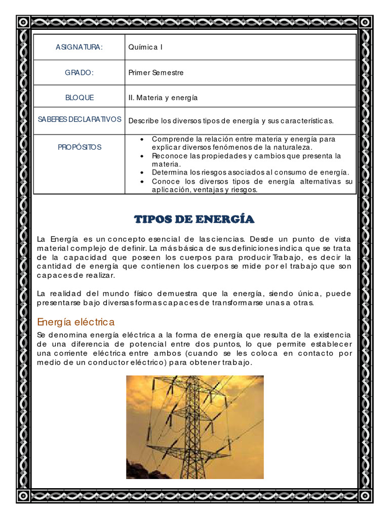 C0b44e - Tipos de Energia | PDF | Energía renovable | Energía solar