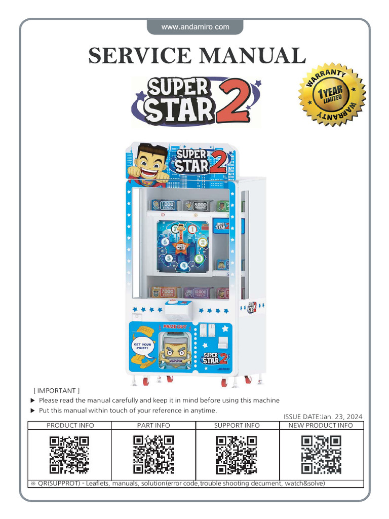 Manual Cs Super Star 2 3h Int 20240123 PDF | PDF | Safety | Electricity