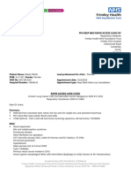 NHS Hospital Appointment Letter Template | PDF | National Health ...