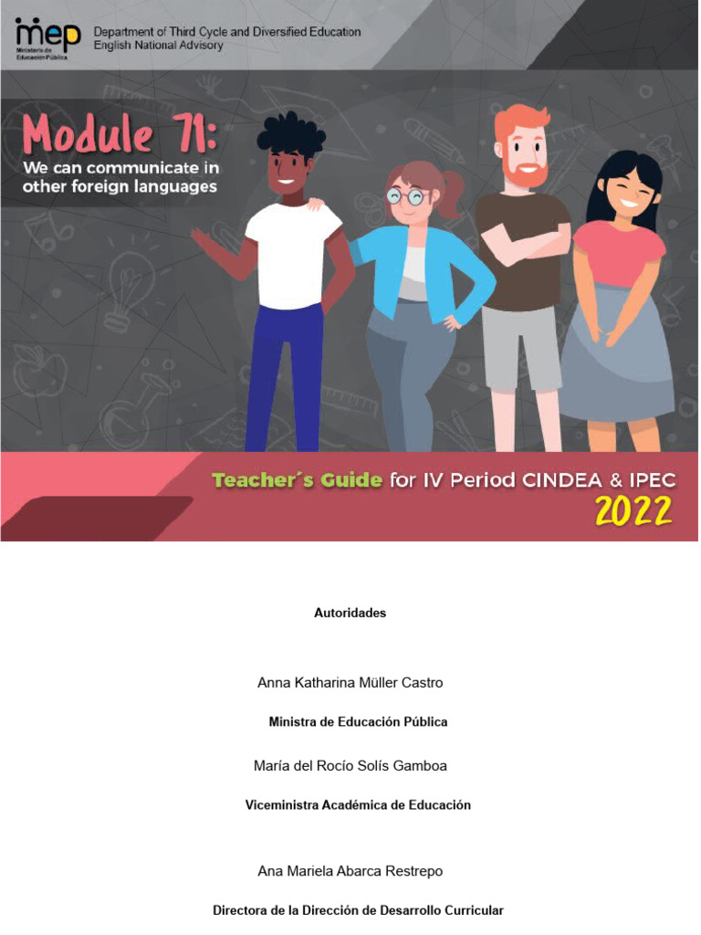 Teacher Guide Module 71 Level III Period IV | PDF | Learning ...