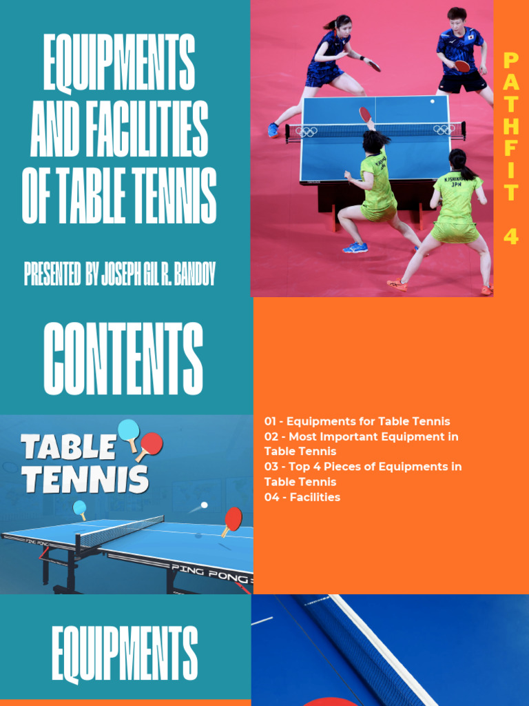 Bandoy PPT Pathfit 4 | PDF | Table Tennis | Ball Games