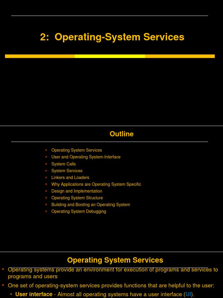 OS Services | PDF | Operating System | Booting