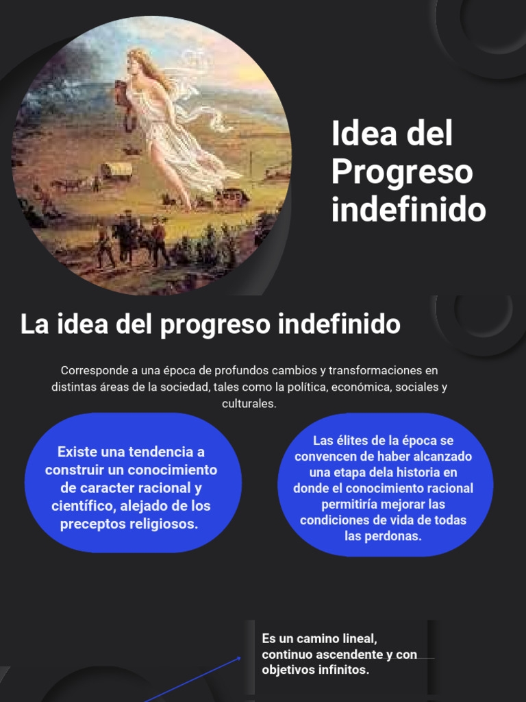 Idea Del Progreso Indefinido | PDF | Revolución industrial | Positivismo