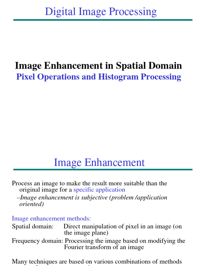 Dip Lecture 34 Pdf Digital Signal Processing Computer Vision 7285