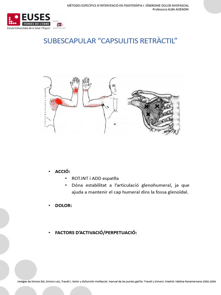 Tema1 6 Subescapular | PDF