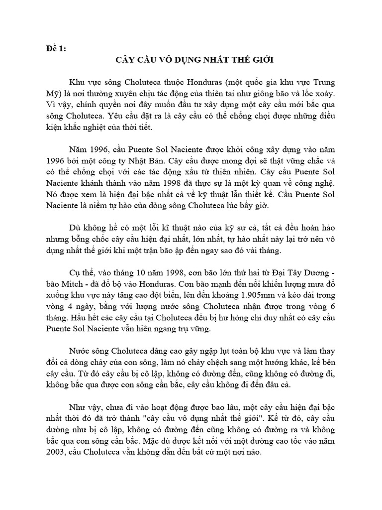 TỔNG HỢP ĐỀ NLXH HSG | PDF