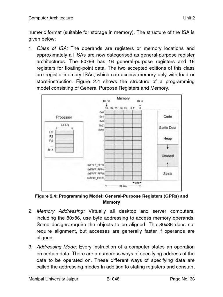 CA Classes-36-40 | PDF | Integer (Computer Science) | Computer Architecture