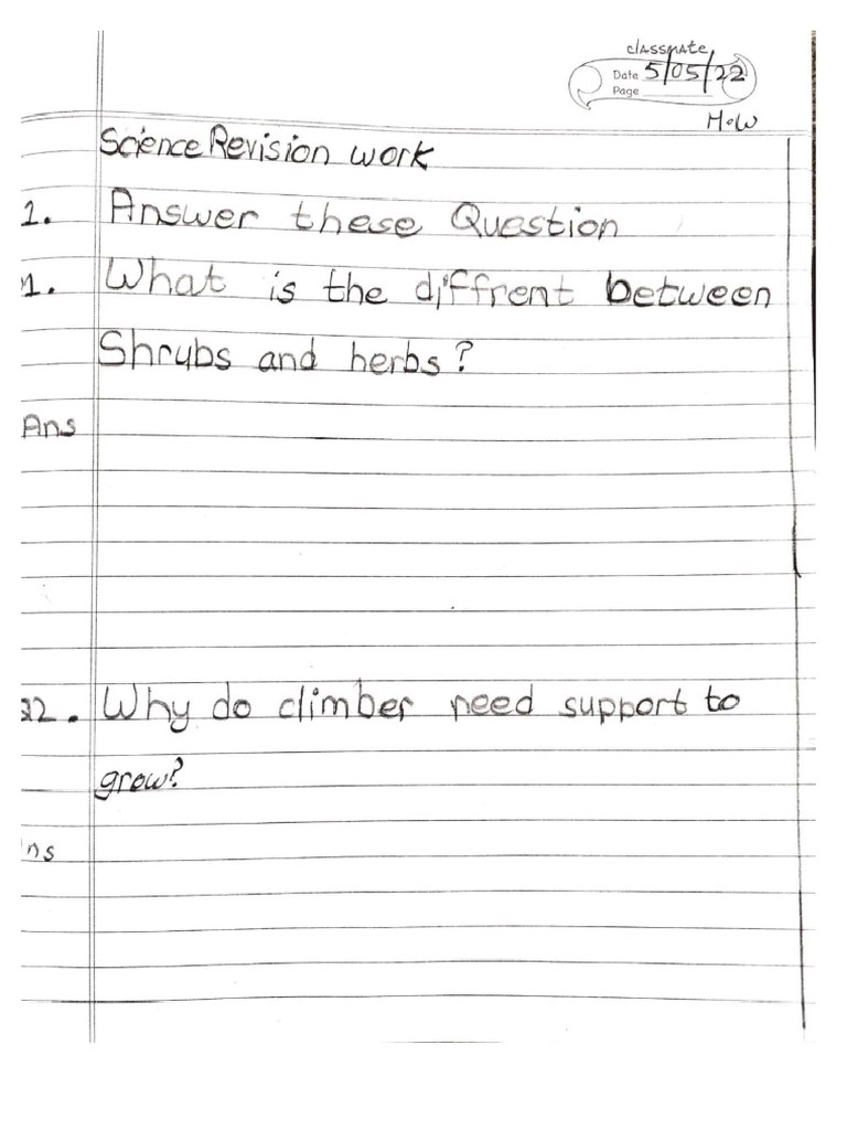 science homework ?? | PDF