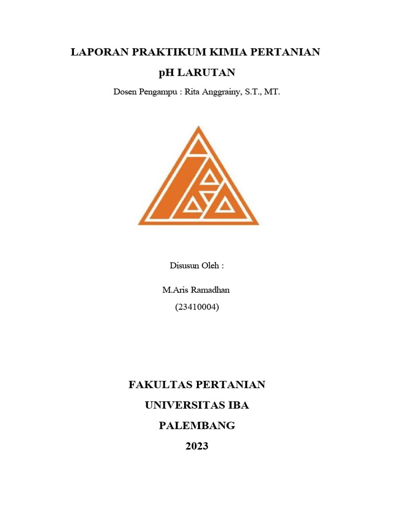 PH Air Ariss | PDF | Sains & Matematika