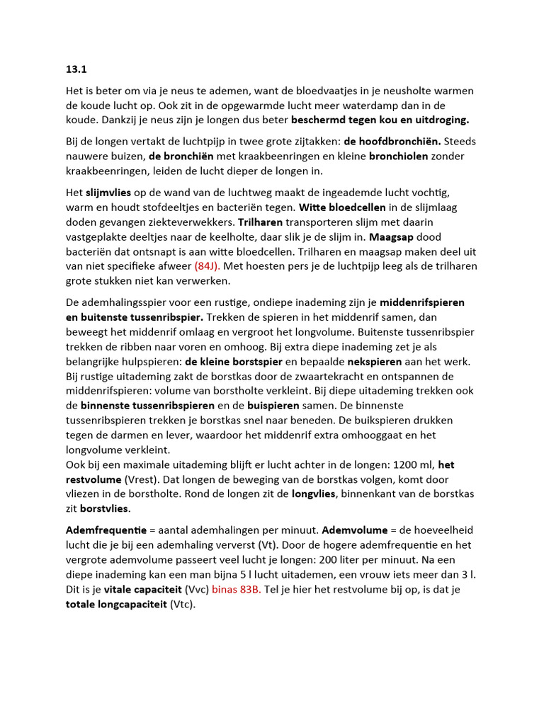 Bio Samenvatting | PDF