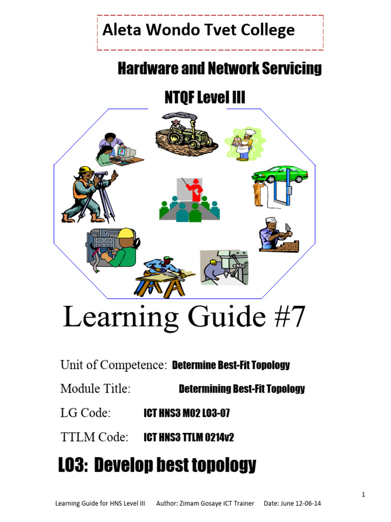 LO3 Develop Best Topology | PDF | I Pv6 | Computer Network
