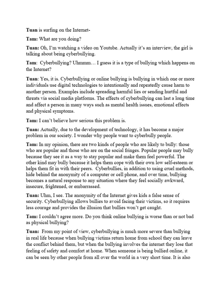 Cyberbullying | PDF | Cyberbullying | Bullying