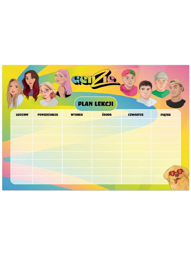 Plan Lekcji Genzie | PDF