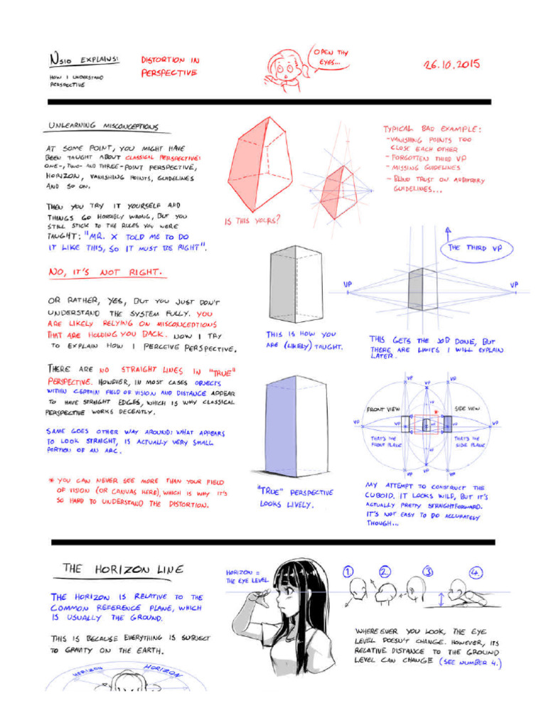 Nsio Explains Distortion in Perspective by Nsio 2 | PDF
