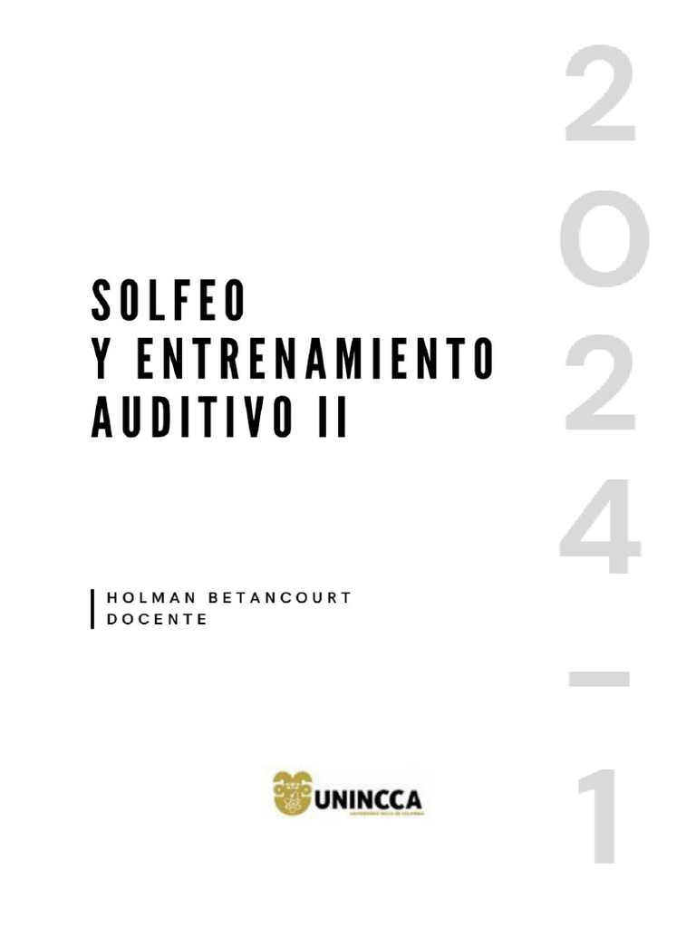 Solfeo 2 | PDF