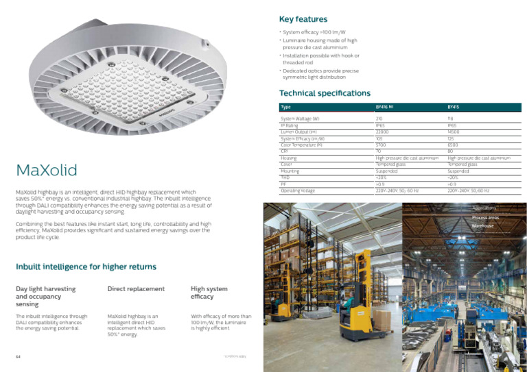 Philips LED Ecatalog Professional 33 | PDF | Electrical Components | Light