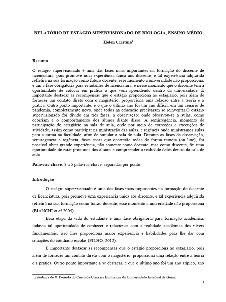 Resumo Expandido Helen | PDF | Aprendizado