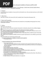 AATP Activation | PDF | Logistics | Information Technology