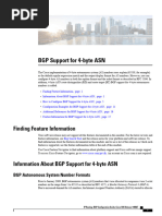 BGP Private and Public AS Number Ranges | PDF