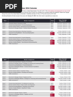 EC PEP CFE Calendar | PDF