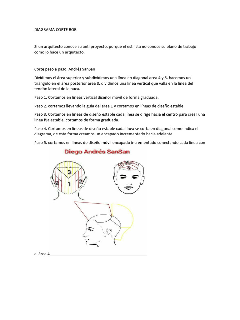 DIAGRAMA CORTE BOB | PDF | Geometría Elemental | Geometría