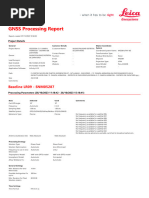 Topographic Survey Report (Complete) | PDF | Surveying | Controlled ...