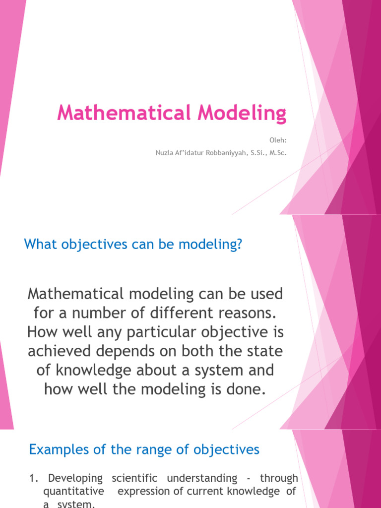 Mathematical Modeling | PDF | Mathematical Model | Differential Equations Mathematical Modeling | PDF | Mathematical Model | Differential Equations