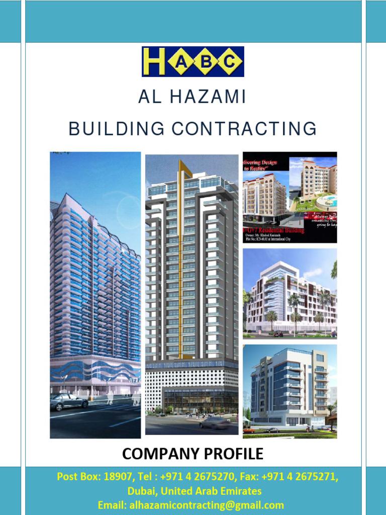 Al Hazami Profile | PDF | Welding | Construction