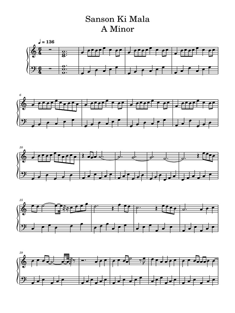 Sanson_ki_Mala__Nusrat_Fateh_Ali_Khan | PDF