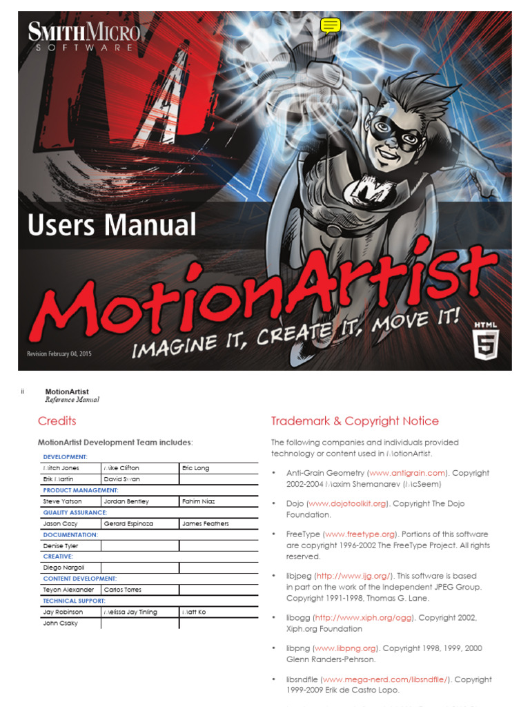 MotionArtist Reference Manual 1.3 | Download Free PDF | License ...