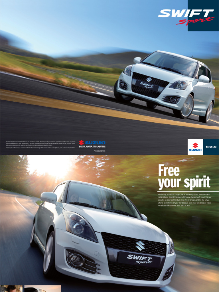 EURO Swift Sport Catalogue B1L05 801 | PDF | Brake | Fuel Economy In ...