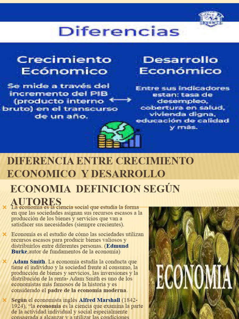 Tema 4 Difer Crecimiento y Desarrollo Econ | PDF | Ciencias económicas | Producto Interno Bruto
