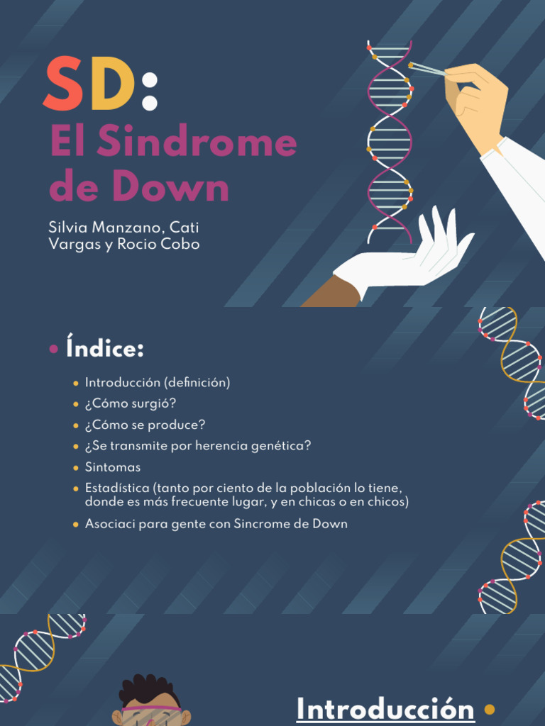 Sindrome de Down | PDF | Síndrome de Down | Enfermedades y trastornos