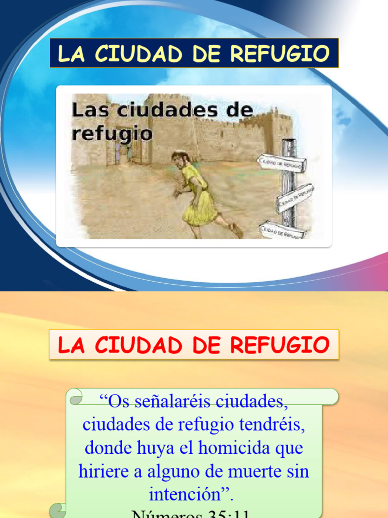 Ciudades de Refugio en la Biblia | PDF | Pecado | Jesús