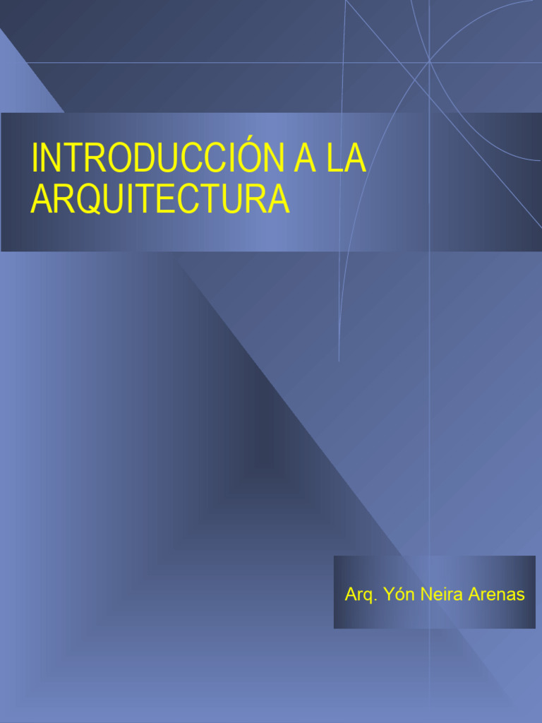 001 Introduccion A La Arquitectura | PDF | Ciencias sociales