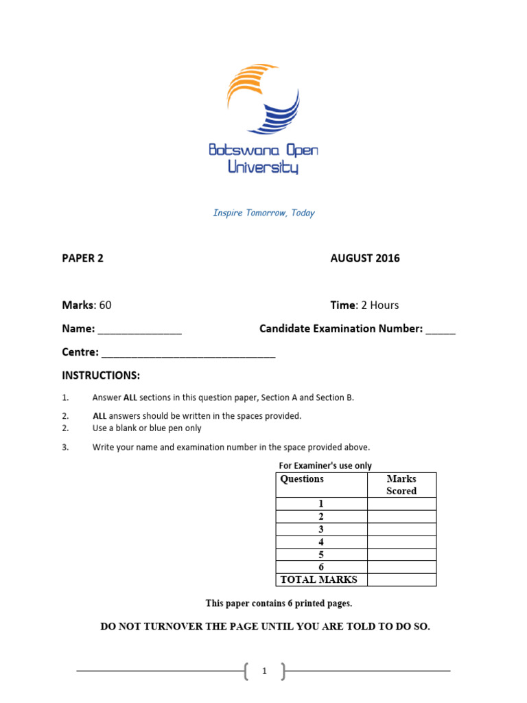 2016 Re Mock Question-Paper 2 | PDF | Religious Belief And Doctrine ...