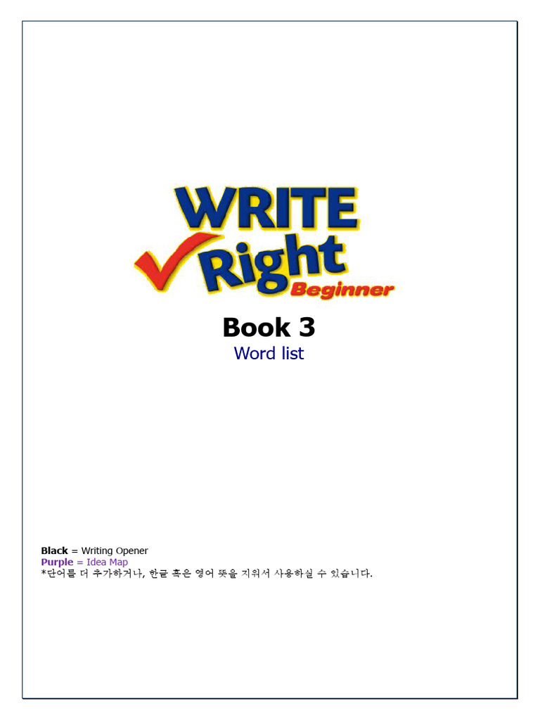 03 Write Right Beginner_3_Word Lists | PDF | Astronauts