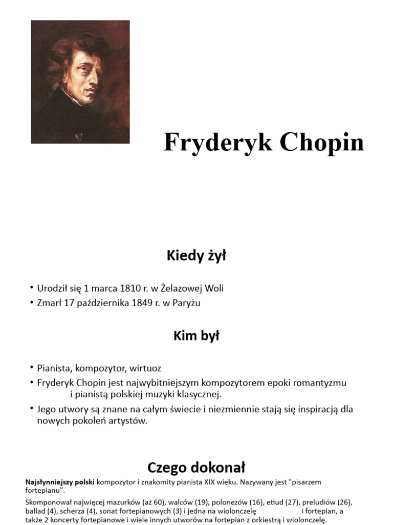 Fryderyk Chopin | PDF