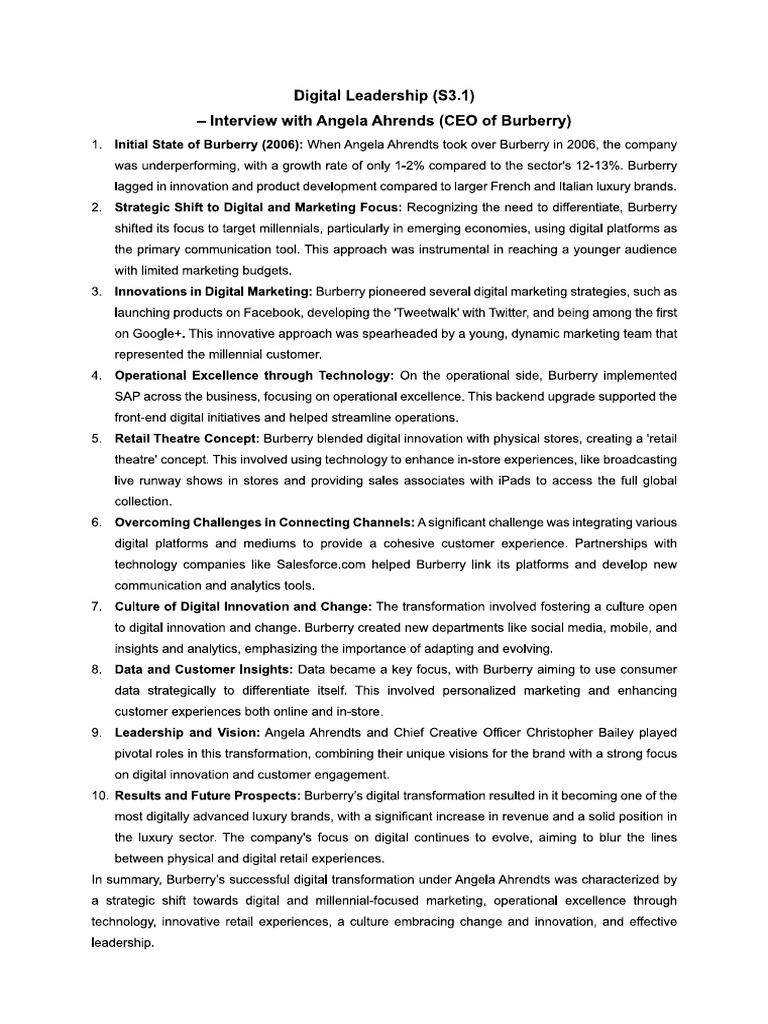Digital Leadership | PDF