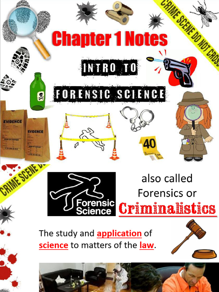 FS 1 - Intro To Forensics | PDF | Plea | Expert Witness