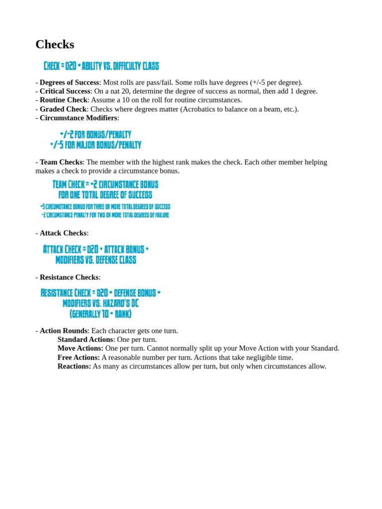 MM Cheat Sheet - Players UPDATED | PDF | Hero