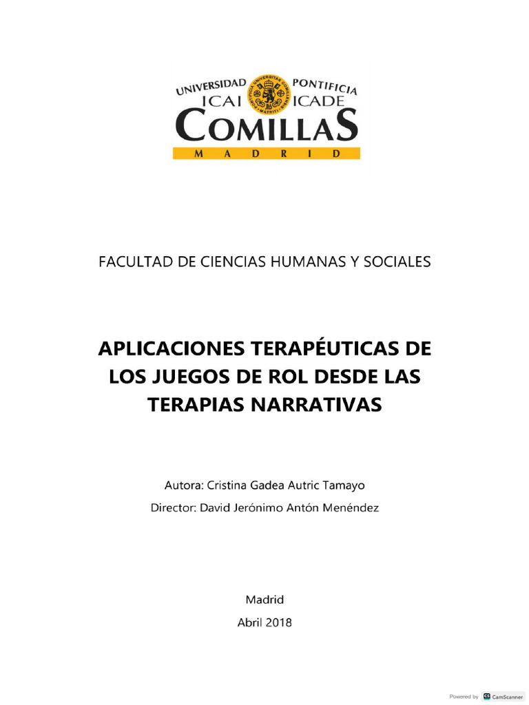 TFG - Autric Tamayo, Cristina Gadea | PDF