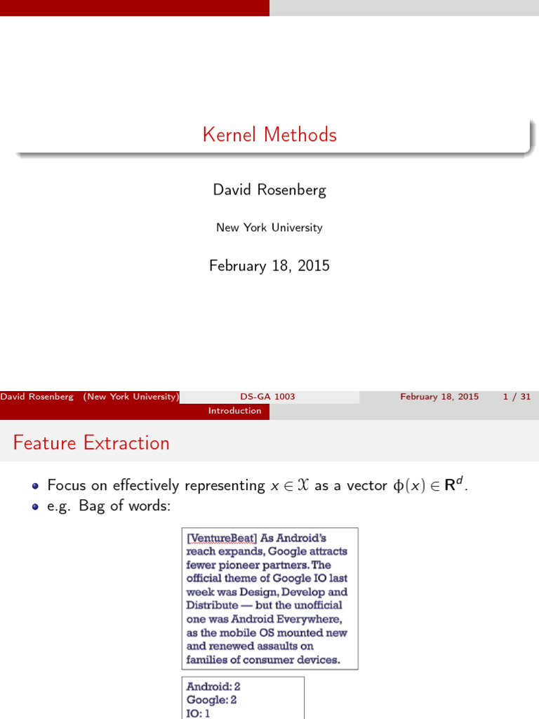 4c Kernels | PDF | Vector Space | Linear Algebra