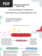 Act 1.3 Mapa Conceptual Sobre Investigacion para La Paz | PDF | Pacifismo | Paz