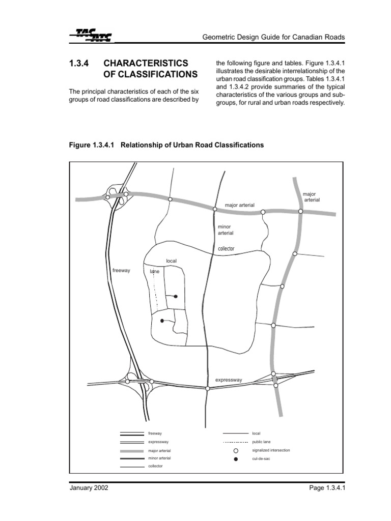 1999 Geometric Design Guide For Canadian Roads, Various Sections | PDF ...