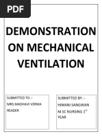 BASIC PRINCIPLES OF MECHANICAL VENTILATION PPt | PDF | Respiratory ...