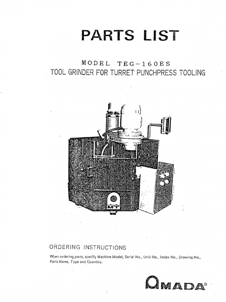 TEG-160ES Parts List | PDF