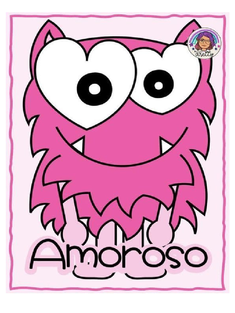 Monstruo de Las Emociones Imprimir | PDF