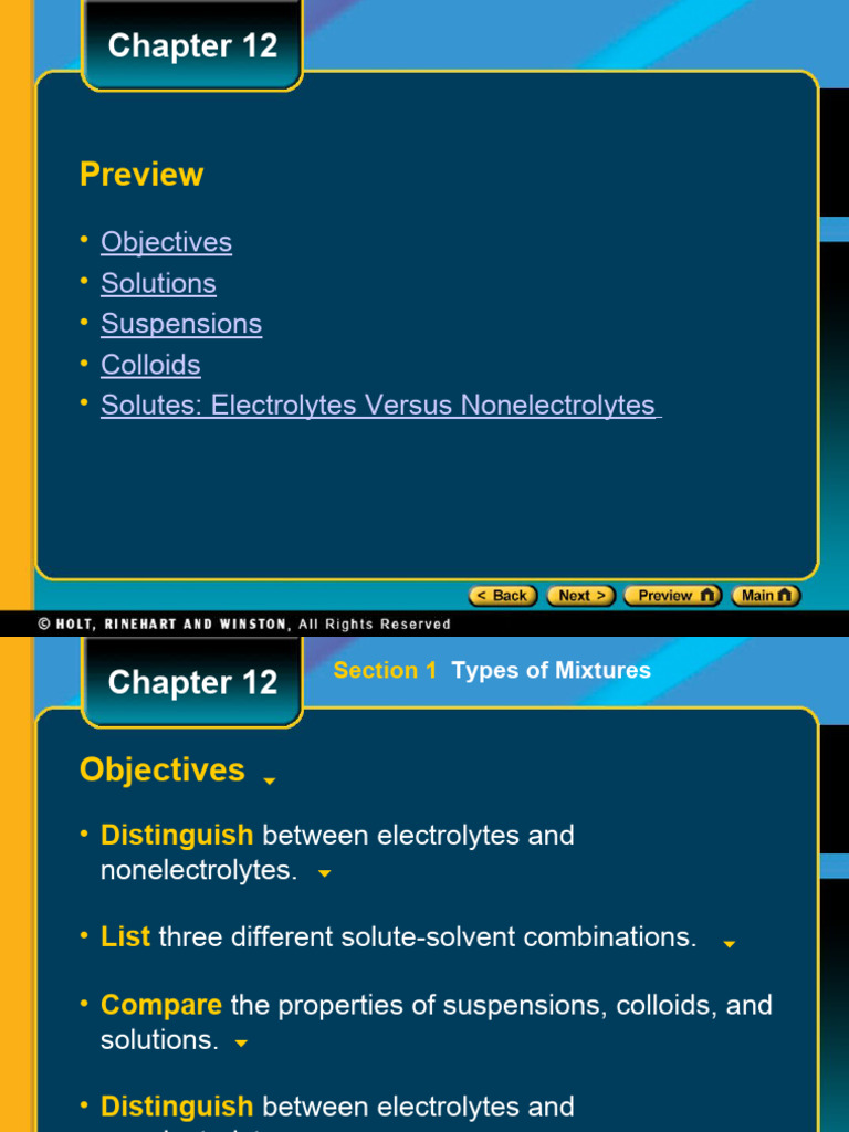 MC ch12 | PDF | Solvation | Solubility
